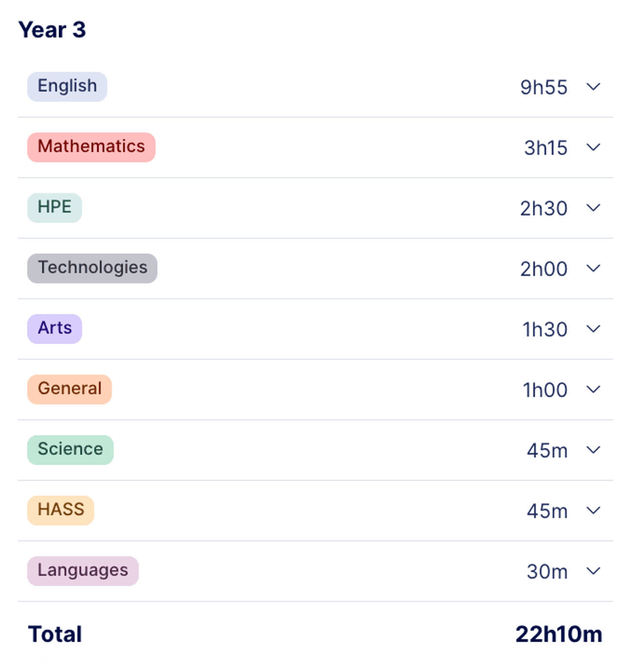 Create your class timetable online for free - Teetsh