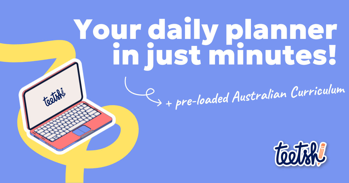 Online digital daily planner - teachers - Teetsh