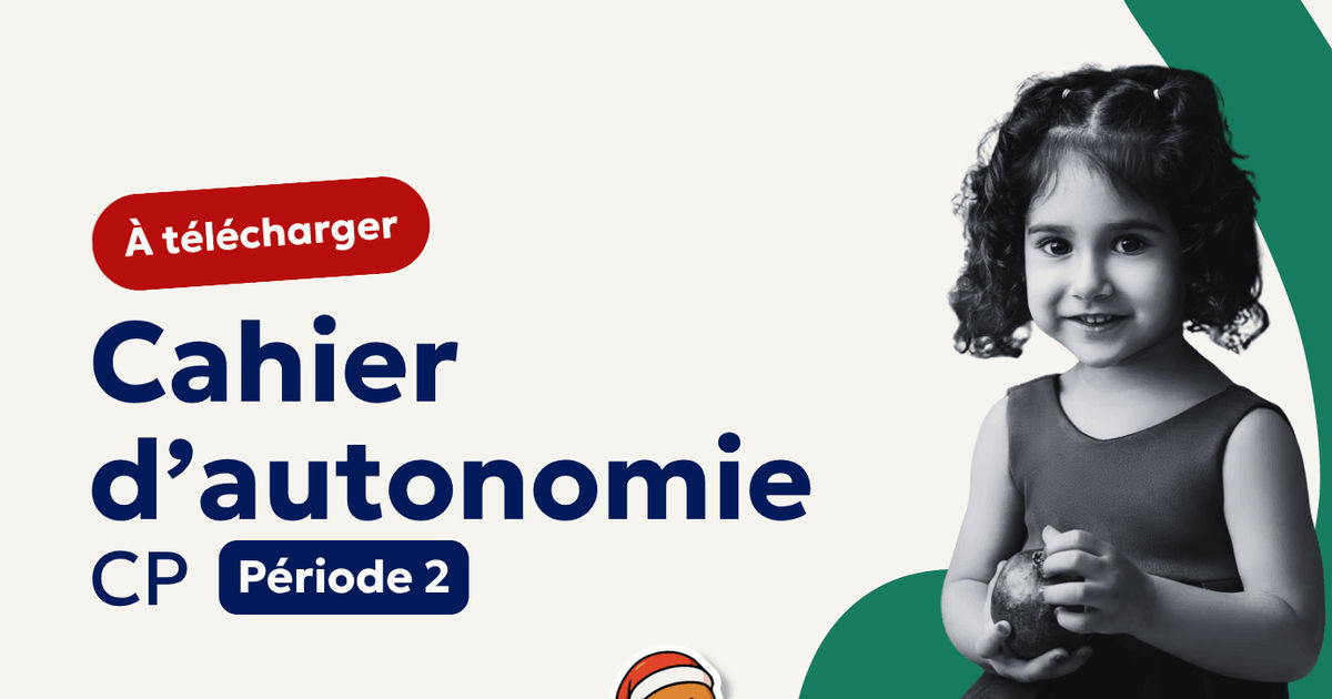 Cahier d’autonomie CP gratuit – 20 fiches