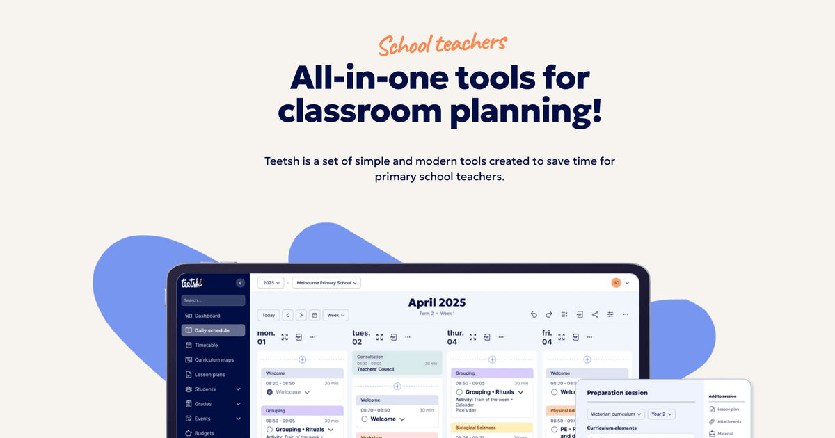 Online digital tools for teachers - Teetsh
